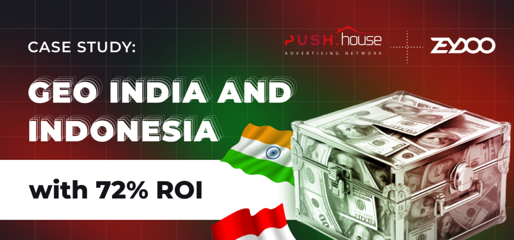 Push Network Case Study 72% ROI: India & Indonesia GEOs